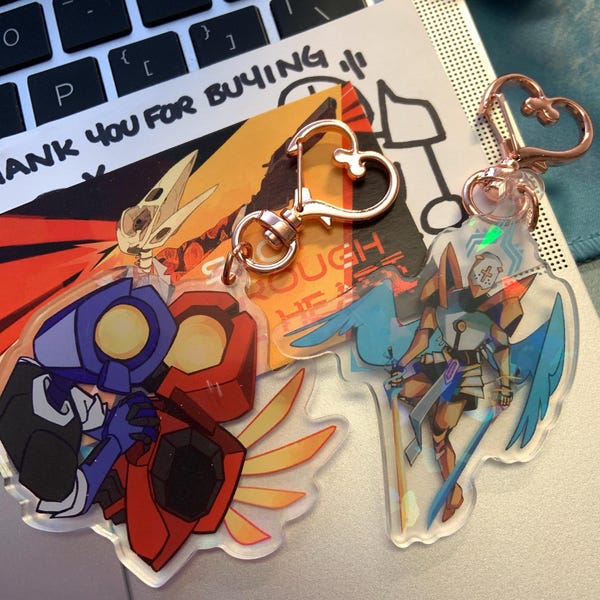 ULTRAKILL Holographic Charms - Etsy