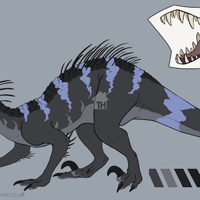 Jurassic Hybrids Customisable Base, Indominus, Scorpius, Indoraptor ...