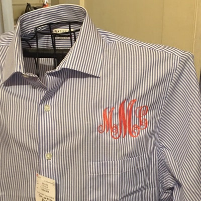 Scripty Monogram Font Embroidery File 26 Letters 2 Sizes 2.75 & 1.75 ...