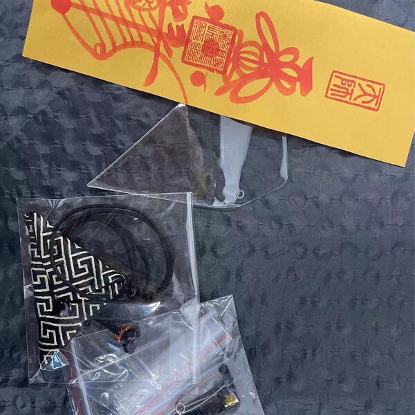 Hand-drawn Fulu, Pass Exams Talisman, Good Luck Amulet for Passing ...