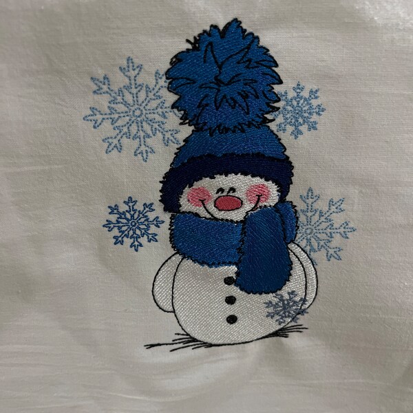Snowman Embroidery Design, Snowman Designs for Embroidery Machines ...