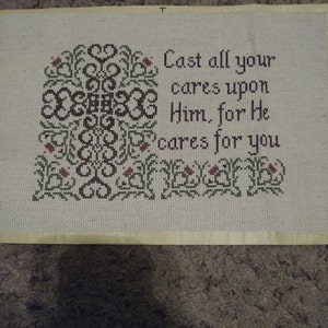 Building Blocks Love Bible Christian Cross Stitch Pattern My | Etsy