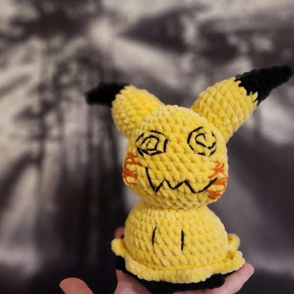 Mimikyu Crochet Pattern PDF Amigurumi - Etsy