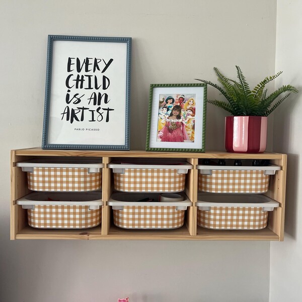 Paisley Print IKEA Trofast Sticker | Room Decals | IKEA Trofast Hack ...