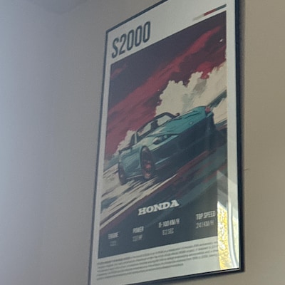 Retro Nissan Skyline R34 Automotive Print Vintage JDM Poster, Classic ...