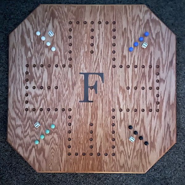 Handmade Oak Chinese Checkers Board - Etsy