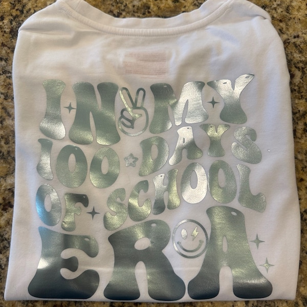 In My 100 Days of School Era Svg Png, Happy 100th Day of School SVG ...