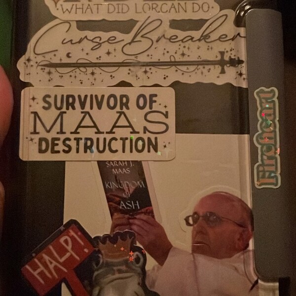 Curse Breaker ACOTAR Waterproof Sticker | Feyre Archeron | A Court of ...