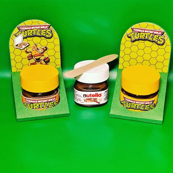 Mini Nutella Display Digital Template SVG With Video Tutorial, Mini ...