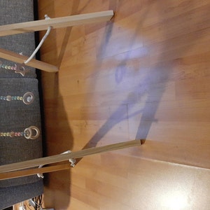 Wooden Baby Gym Activity Play Mat Playmat Wood Frame Stand Newborn Gym ...