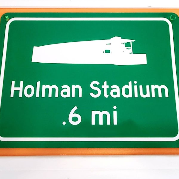 Custom Stadium Road Sign - Pick Your Team and Customize the Distance ...