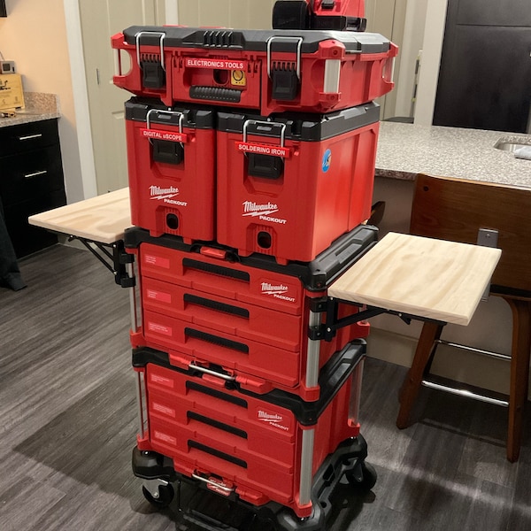 Folding Table Kit for Milwaukee Packout Toolbox - Etsy