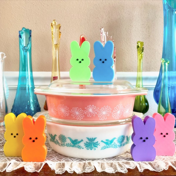 Set of Colorful Peeps - Etsy