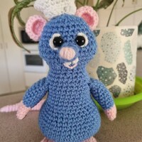 Ratatouille Amigurumi Crochet Pattern - Chef Rat PDF - Etsy Canada