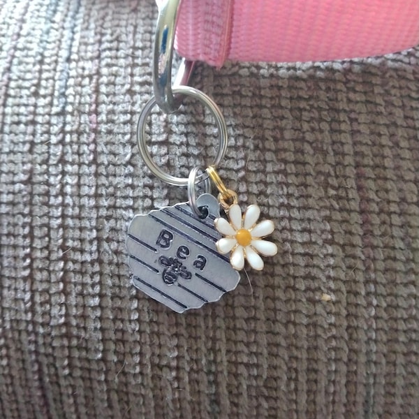 Bee Charm, Flower Charm, Daisy Charm, Charms for Dogs, Pet Charms ...