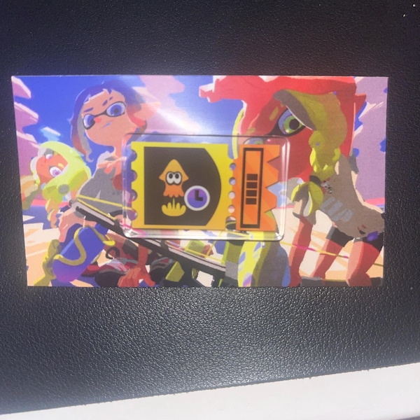 Pearl, Marina, Agent 8, & Acht - Acrylic Holographic Star Keychain ...