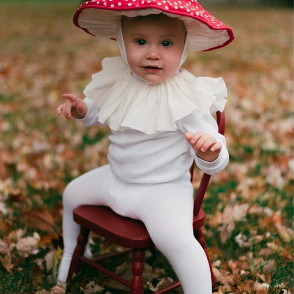 Toadstool Mushroom Hat for Adults, Halloween Costume - Etsy