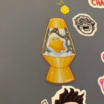 Egg Lava Lamp Sticker Transparent Stickers Depressed Egg - Etsy