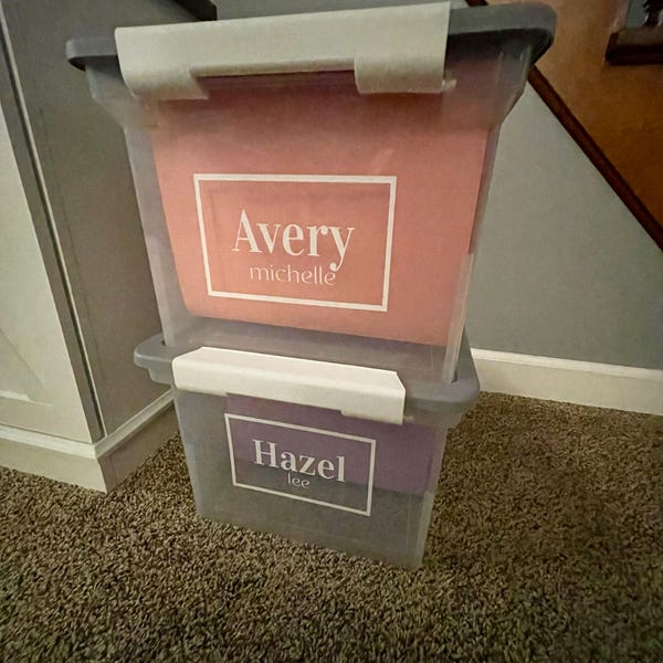 Printable Home Labels | Instant Download | Household File Box Labels ...