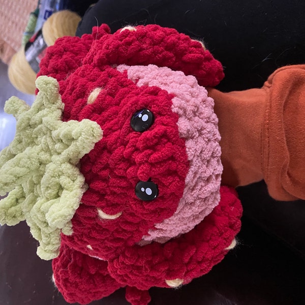 Crochet Strawberry Frog Pattern PDF Only | English| Amigurumi Pattern ...