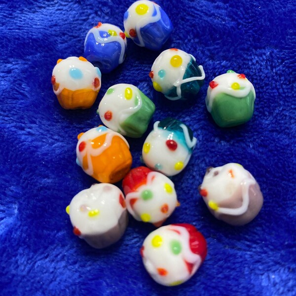 Lampwork Glass Marbles, 16~18mm - Etsy