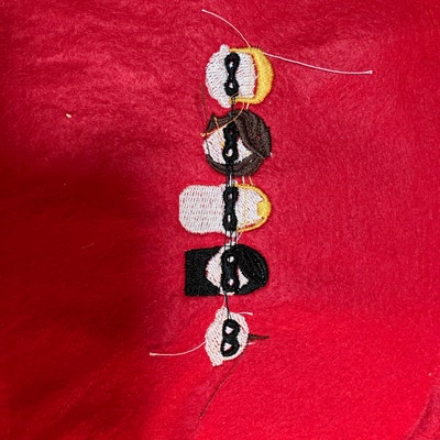 Pixar Inspired Machine Embroidery Design. Luxo and the Famous - Etsy