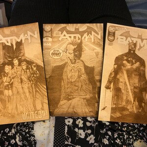 Marvel X-men Laser Engraved Comic Book Cover Art Set of 4 - Etsy