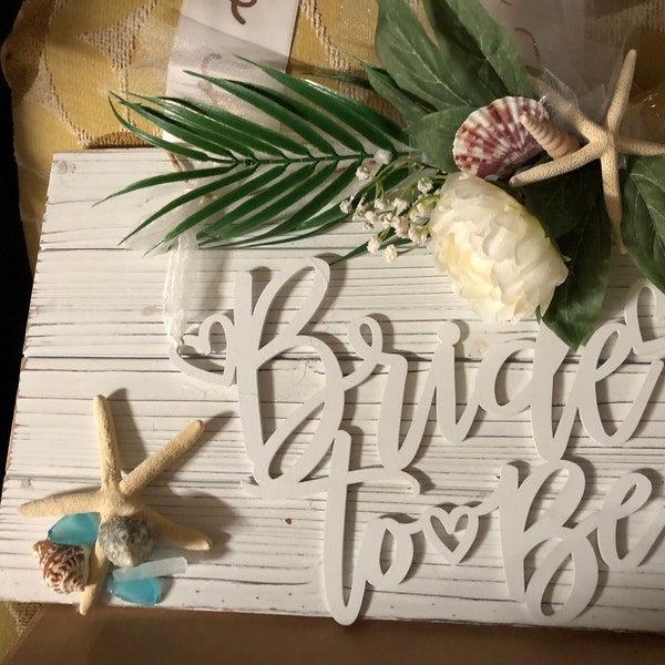 White Bride to Be Wood Sign, Wedding Bride to Be Chair, Bride to Be ...