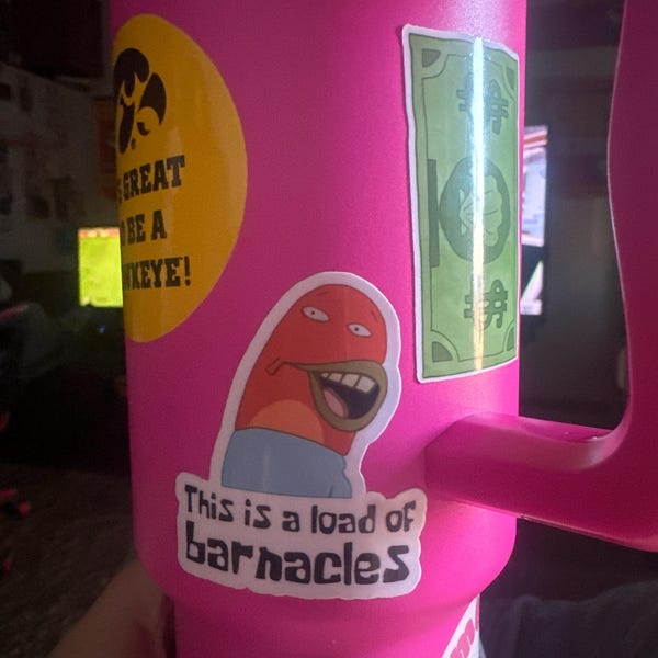 This is A Load of Barnacles Sticker, Waterproof Sticker, Laptop Sticker ...