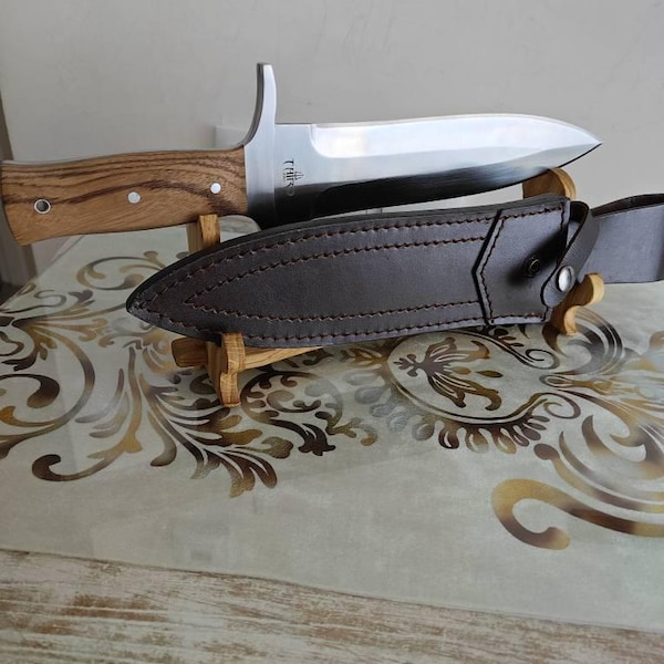 Stand for Knife With Sheath or Two Knives Display Holder - Etsy
