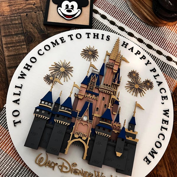 Disney World Cinderella Castle | to All Who Come to This Happy Place ...