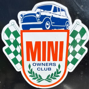 Classic Mini Cooper Old Logo Embroidered Hat - Etsy