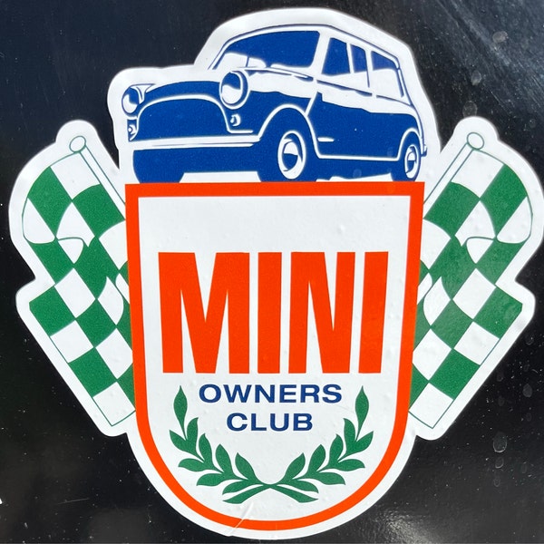 Classic Mini Cooper Old Logo Embroidered Hat - Etsy