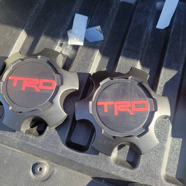 Vintage Color Toyota Style TRD Letters for 4runner Wheels - Etsy