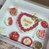 1 Set Cake Flower Gift Boxes With Small Clear Cake Boxes,for Valentine ...