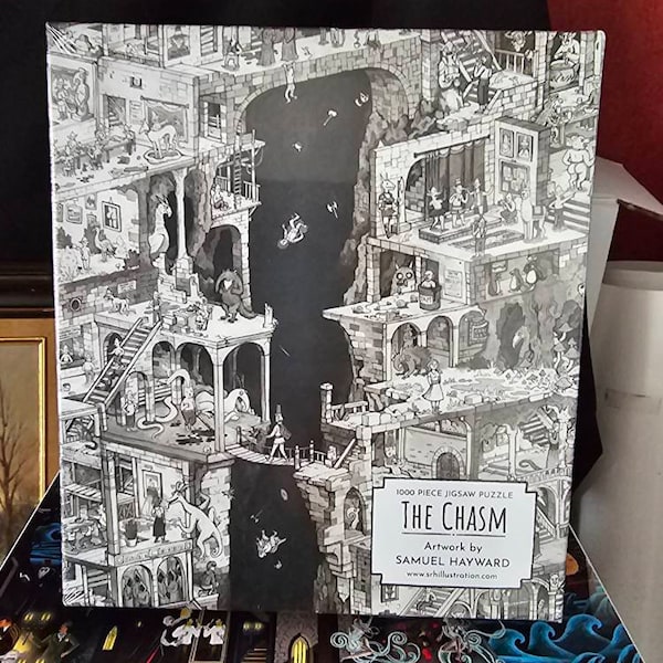 The Sinister Citadel - 1000 Piece Jigsaw Puzzle - Etsy