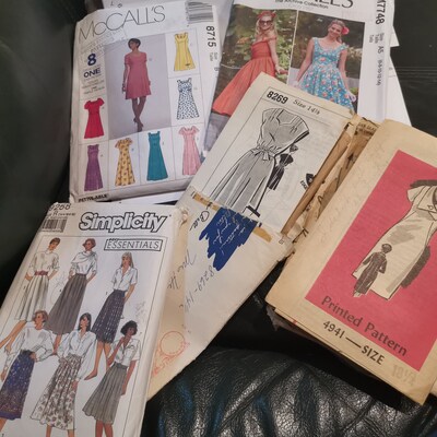 UNCUT 1987 Simplicity Pattern 8468. Size XL - Etsy