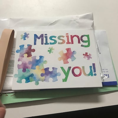 Postcard for Students Note From Teacher Happy Mail From Teacher School ...