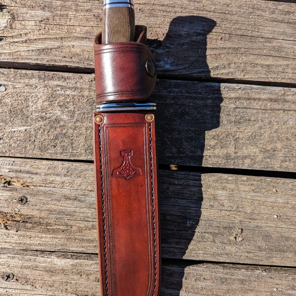 Becker BK9 Hand Made Leather Sheath - Etsy