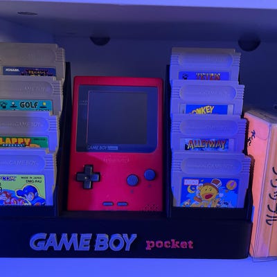 GBA Stand Gameboy Advance GBA Console and Game Holder Display Protector ...