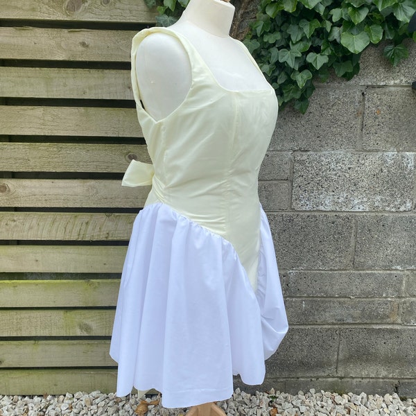 Begonia Backless Dress Sewing Pattern: Fairy Skater Silhouette (PDF ...