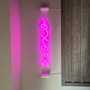 Middle Finger Custom Neon Sign Lights Decor Game Room Wall, Decor Home ...