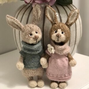 Bunny Knitting Pattern Amigurumi Bunny Plush Bunny Pattern - Etsy