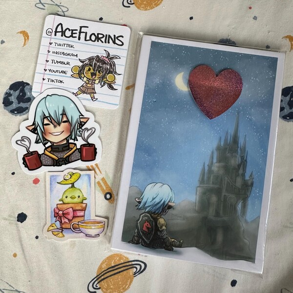 Final Fantasy FFXIV Non-sticky Handmade Delivery Moogle Memo Pads - Etsy