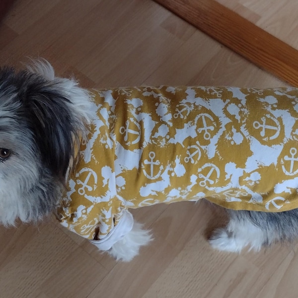 Dog Jacket Sewing Pattern, With Pockets | DIY Dog Coat for Beginners ...