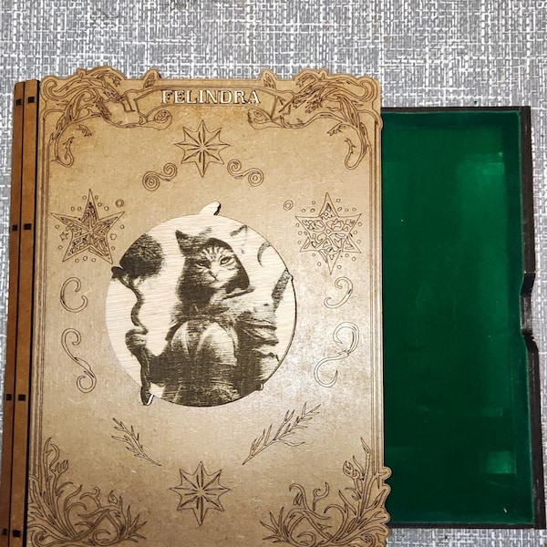 Card Storage Deck Box Laser Template | Multi Color | 60 Cards Double ...