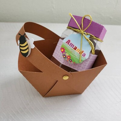 Hot Air Balloon Box Digital Template SVG With Video Tutorial - Etsy