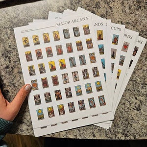 Printable Tarot Spread Worksheets, Tarot Journaling, Log Your Tarot ...