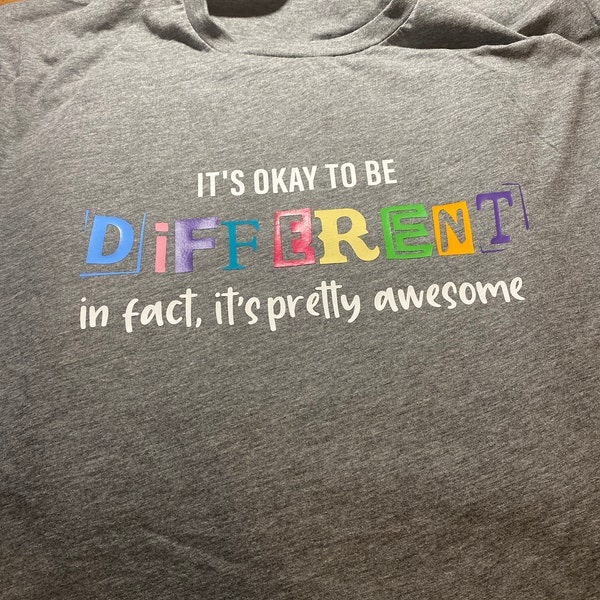 It's Okay to Be Different Svg Png, Mental Health Svg, Diversity Svg ...