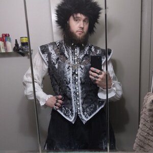 Ladies' Elizabethan Embroidered White Linen Partlet Blouse - Etsy